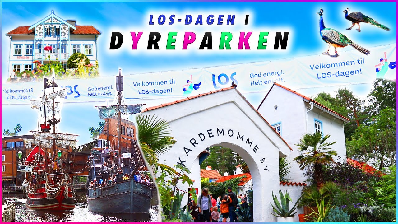 LOS-dagen i Dyreparken: Utforsker Kaptein Sabeltanns Verden, Kardemomme by og Båtbasaren ...