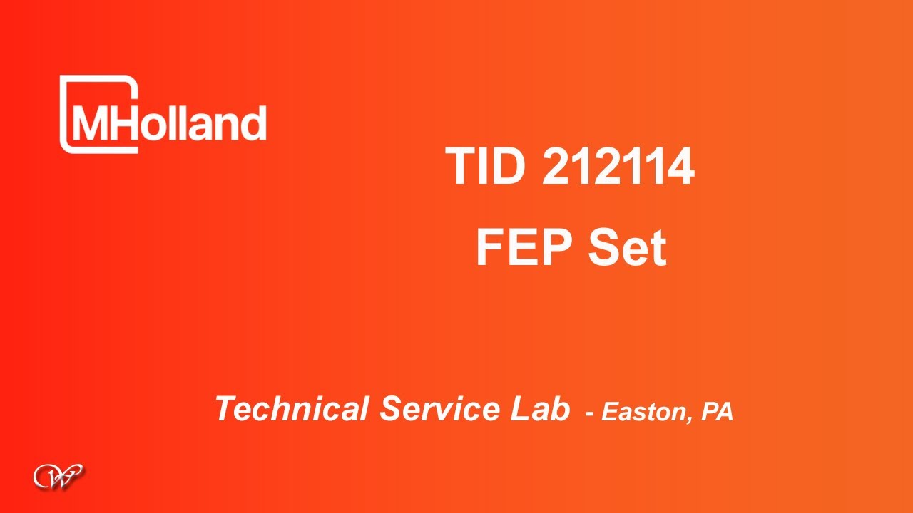 TID 212114 FEP Set - YouTube