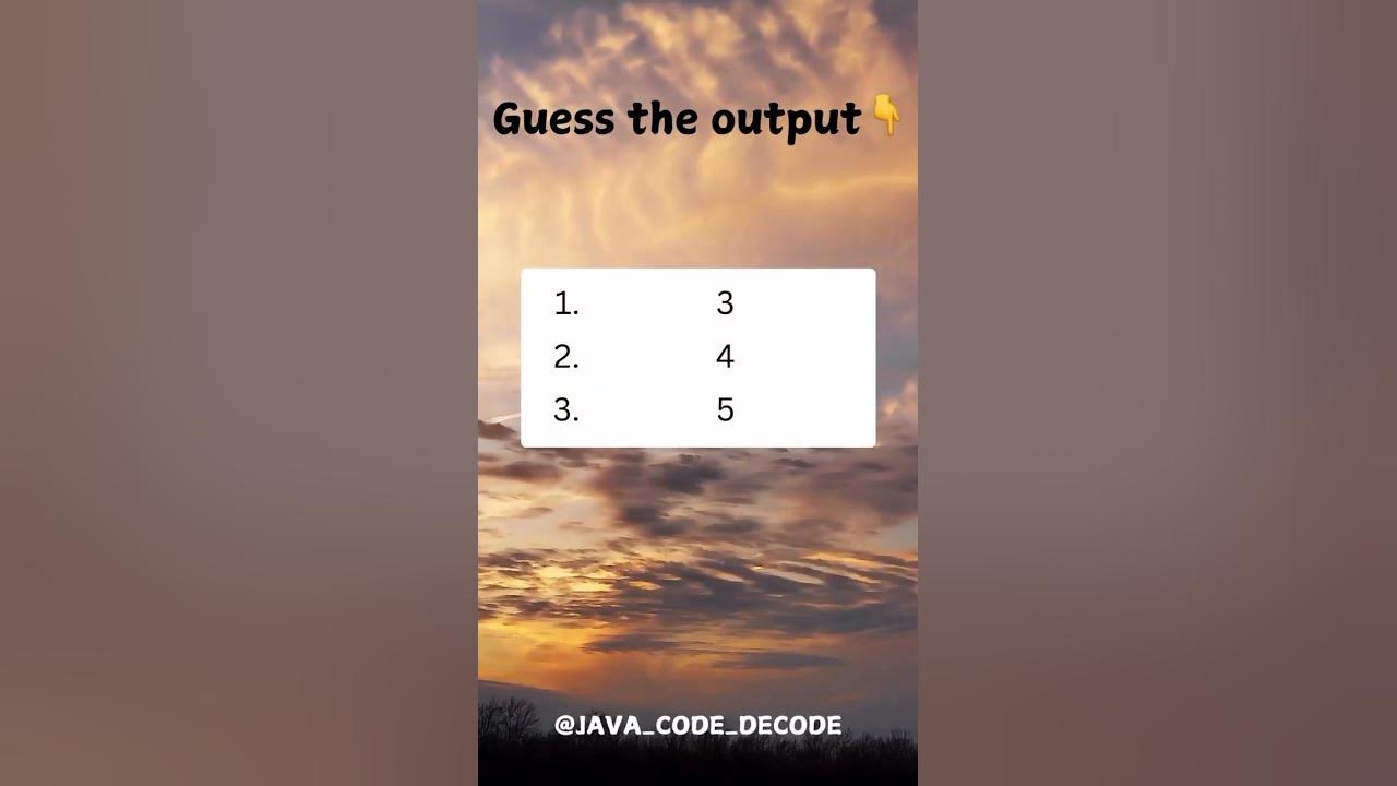 Interview Questions Coding Java Development Programming Techtrends Interviewtips Shorts