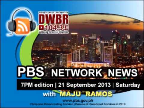 Philippine Broadcasting Service - 21 September 2013 - 7PM PBS Network ...