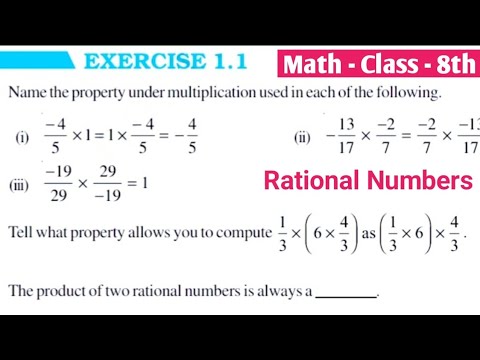 8th Class Maths 1st Chapter - CBSE 8th Class Maths Chapter 1 - 8th ...