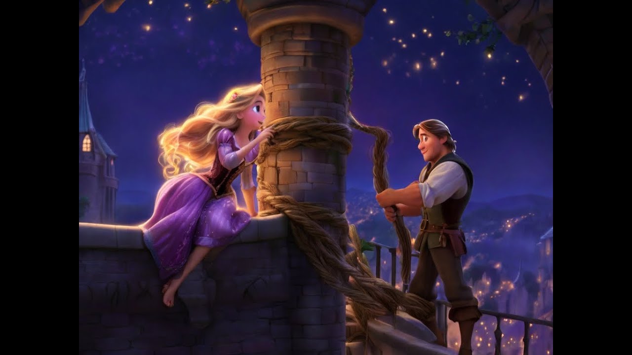 "Tangled Fairy Tale: Rapunzel’s Tower Adventure for Kids" - YouTube