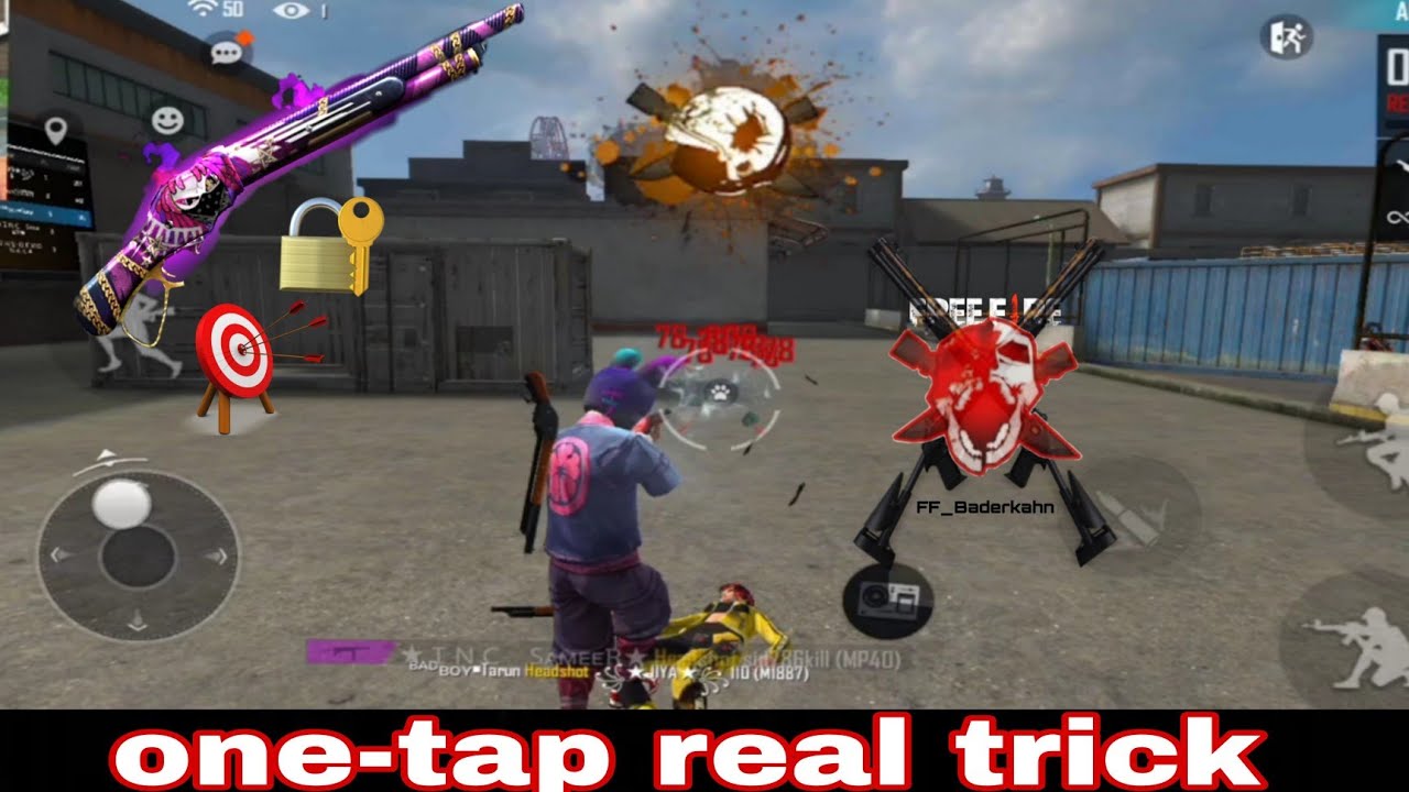 one-tap real trick ll aim bot ll SARKARI GAMING - YouTube