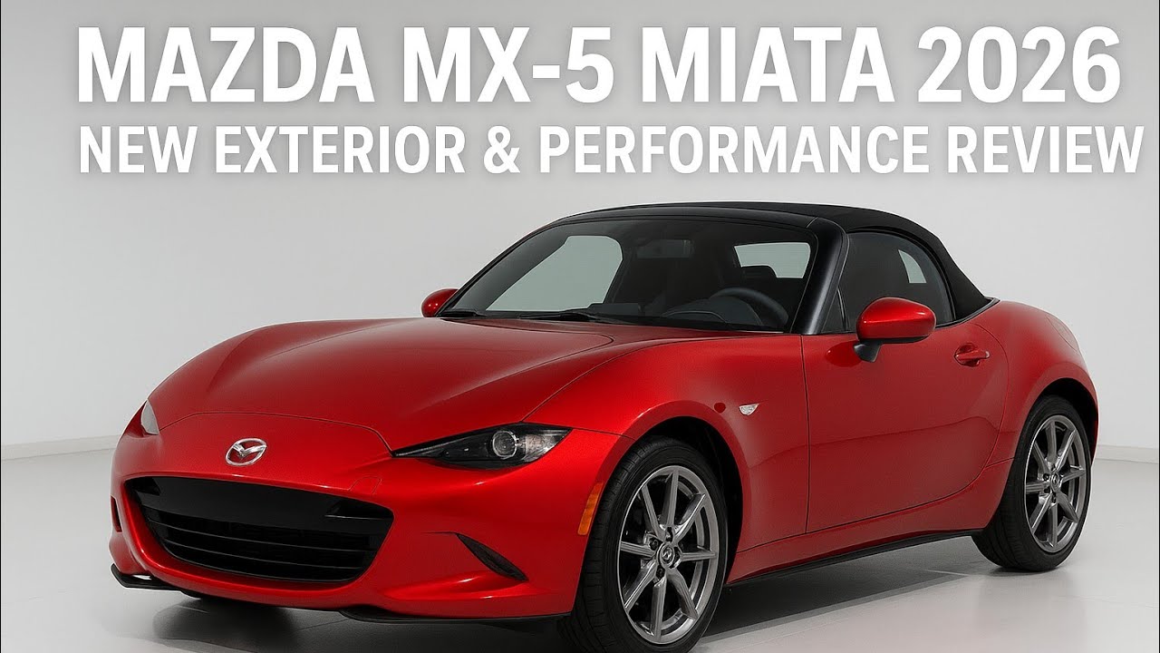 2026 Mazda MX-5 Miata – New Exterior Design, Performance Review & Price ...