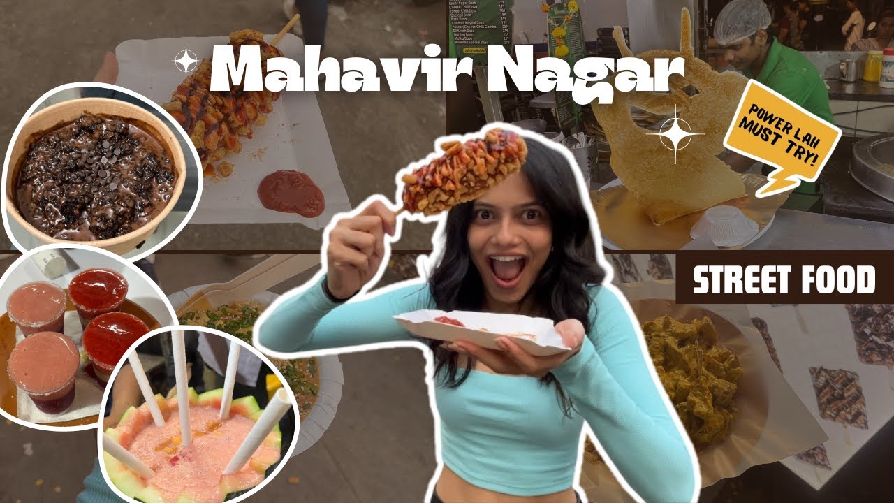 Exploring Mahavir Nagar “Street Food”🍜🌭 | Kandivali khau gali: Ramen ...