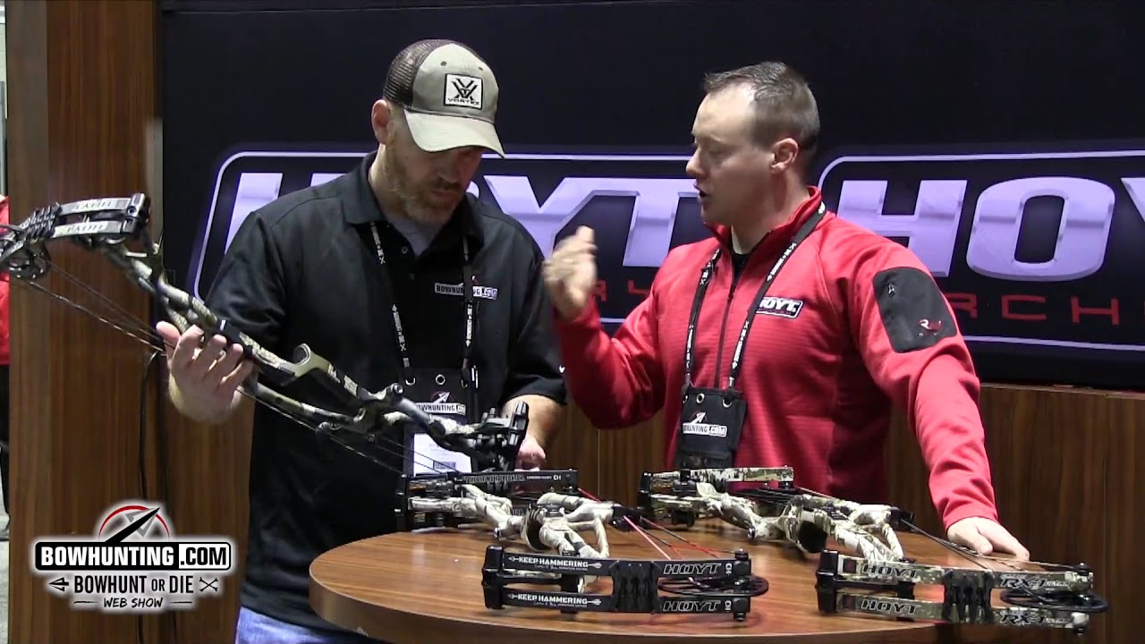 Hoyt RX1 REDWRX Compound Bow Review - 2018 ATA Show - YouTube