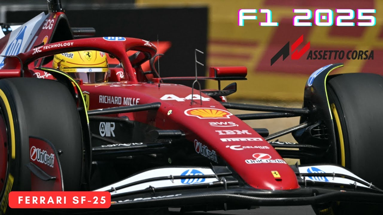 F1® 25 - Lewis Hamilton acelerando no limite sua Ferrari para a pole ...