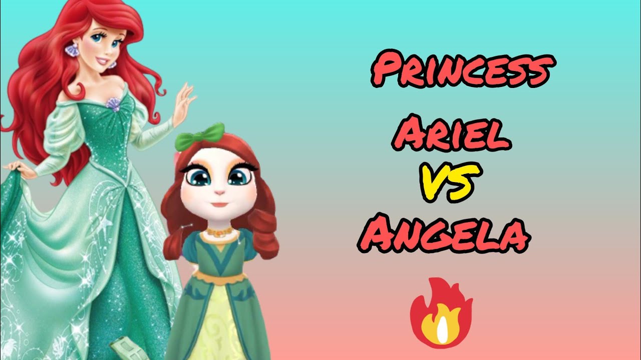 My talking Angela 2|Princess Ariel Makeover|Gameplay - YouTube
