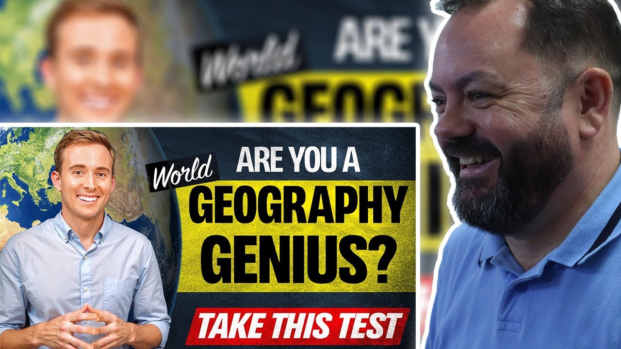 BRITS React to Are you a World Geography GENIUS? Take This Test! - YouTube