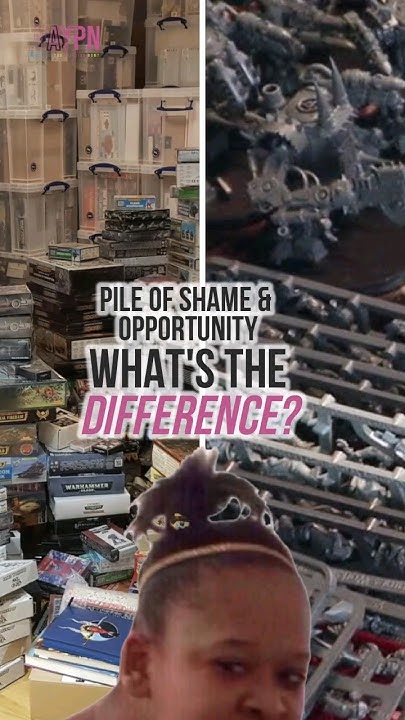 Pile of Shame vs Opportunity what's the Difference? - YouTube