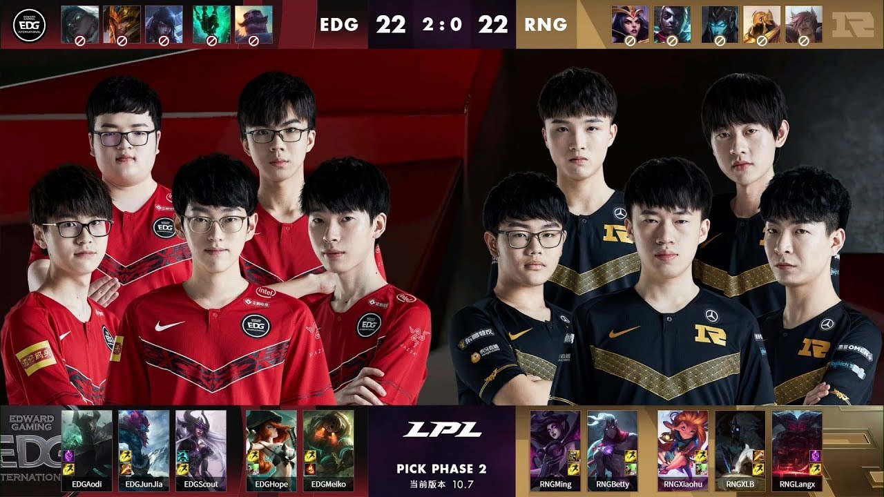 【LPL春季季後賽】8進6 EDG vs RNG #3 - YouTube