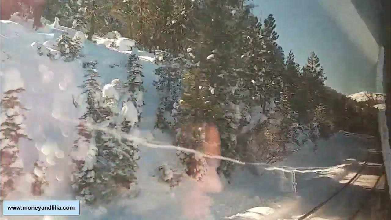 California Zephyr Amtrak train ride from Truckee CA to Colfax CA | beautiful snow scenery - YouTube