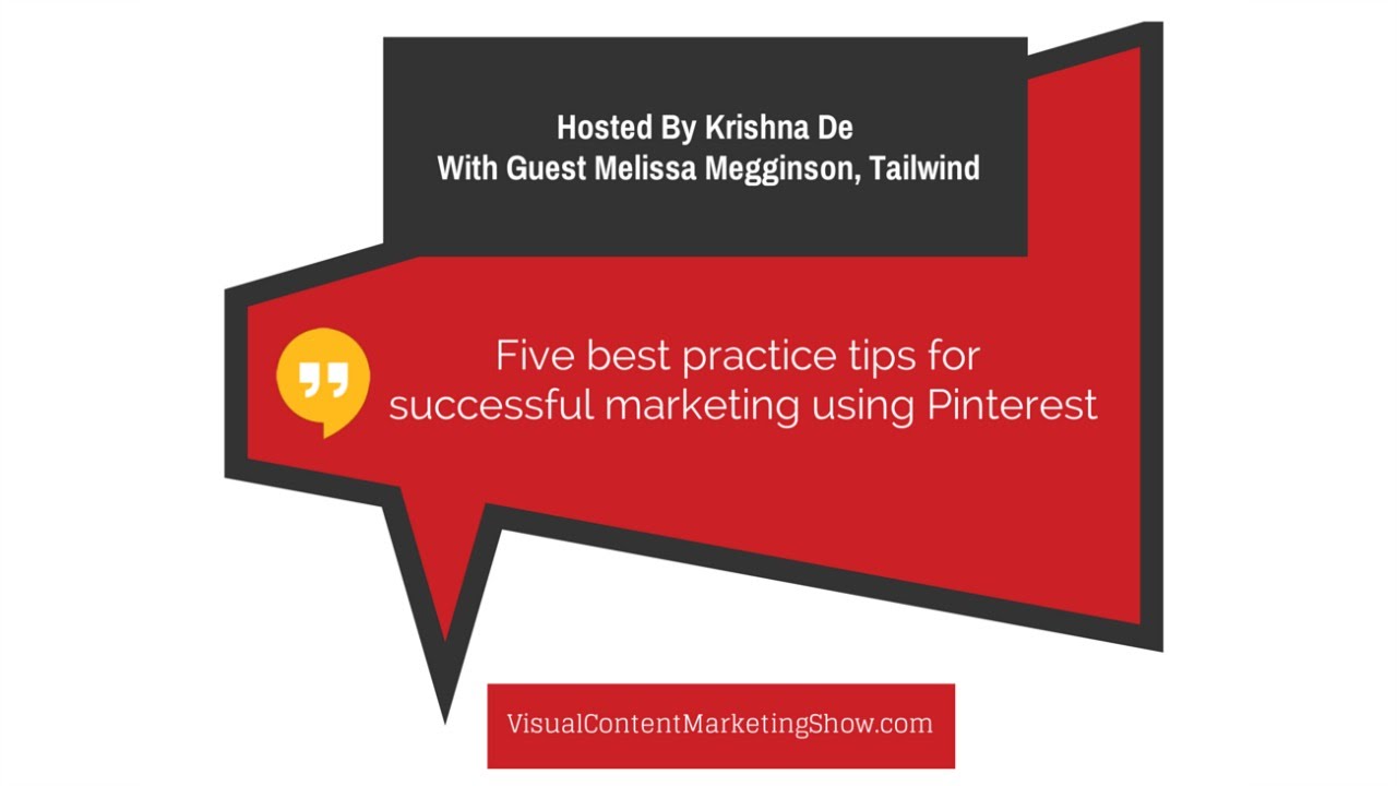 Five Best Practice Tips For Pinterest Marketing Success - YouTube