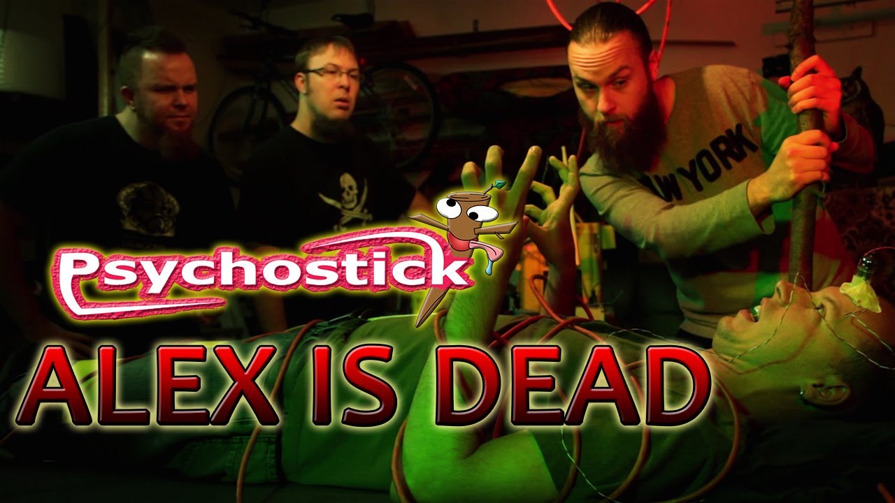 Alex is Dead [Psychostick Short] Stupid Drummer Dies - YouTube