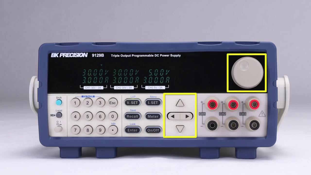 B&K Precision 9129B – Economical Triple Output Programmable DC Power ...