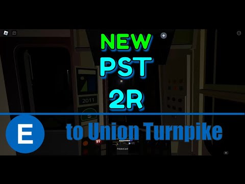 (Gaming/Roblox) PTA 5TH AV: NEW PST-2R E Train to Union Tpke - YouTube