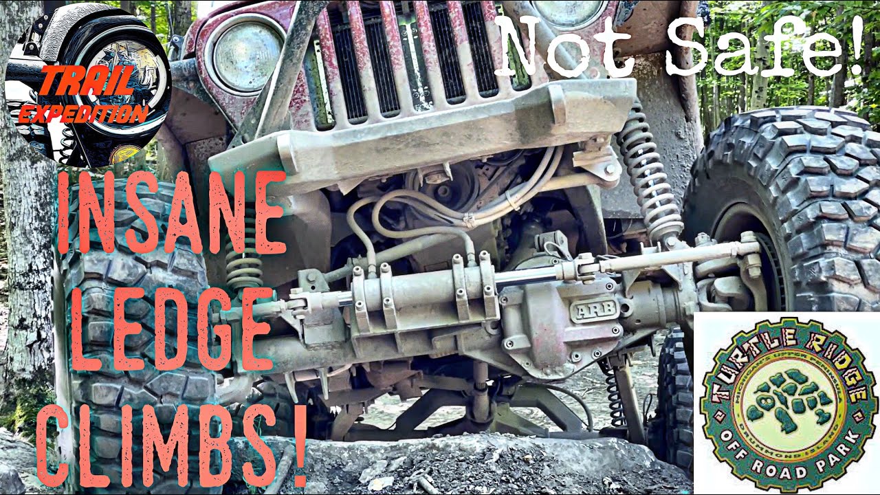 INSANE Ledge Climbs at Turtle Ridge Off-road Park - Drummond Part 4 ...