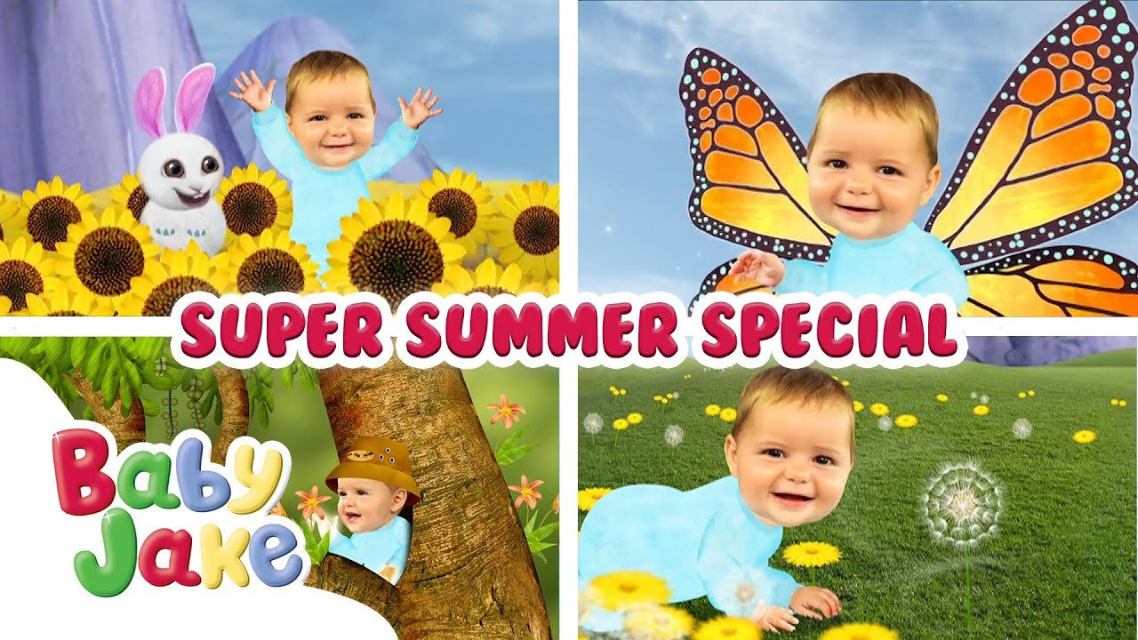 @BabyJakeofficial - 2+ Hour Summer Special! ☀️ | Full Episodes | Yacki ...