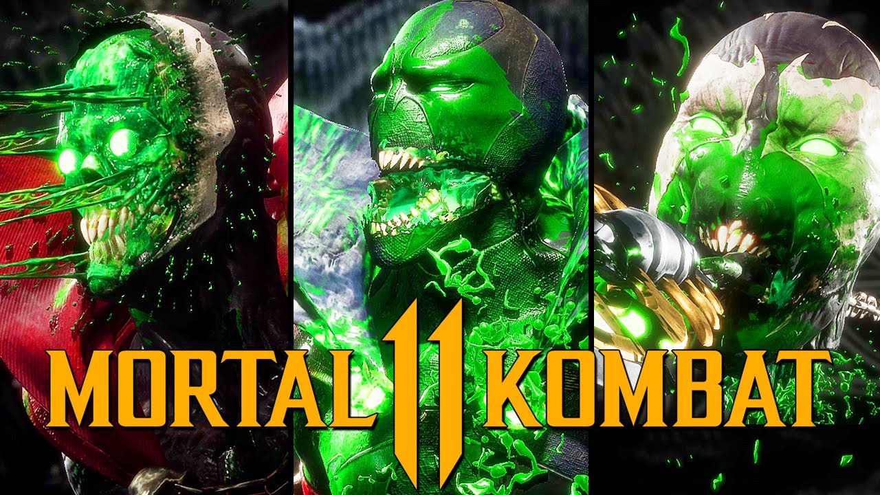 Mortal Kombat 11: Every Fatality Performed on SPAWN - YouTube