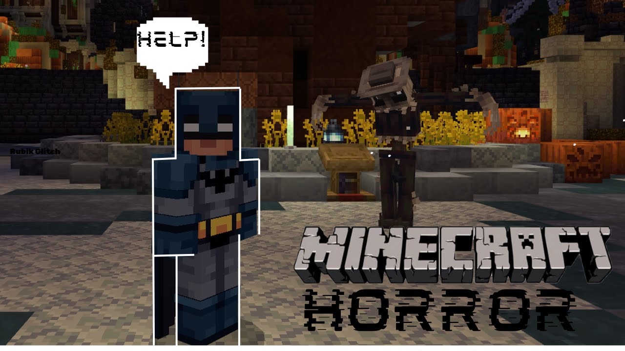 Batman vs Scarecrow IN MINECRAFT!!! Minecraft Horror Survival - YouTube