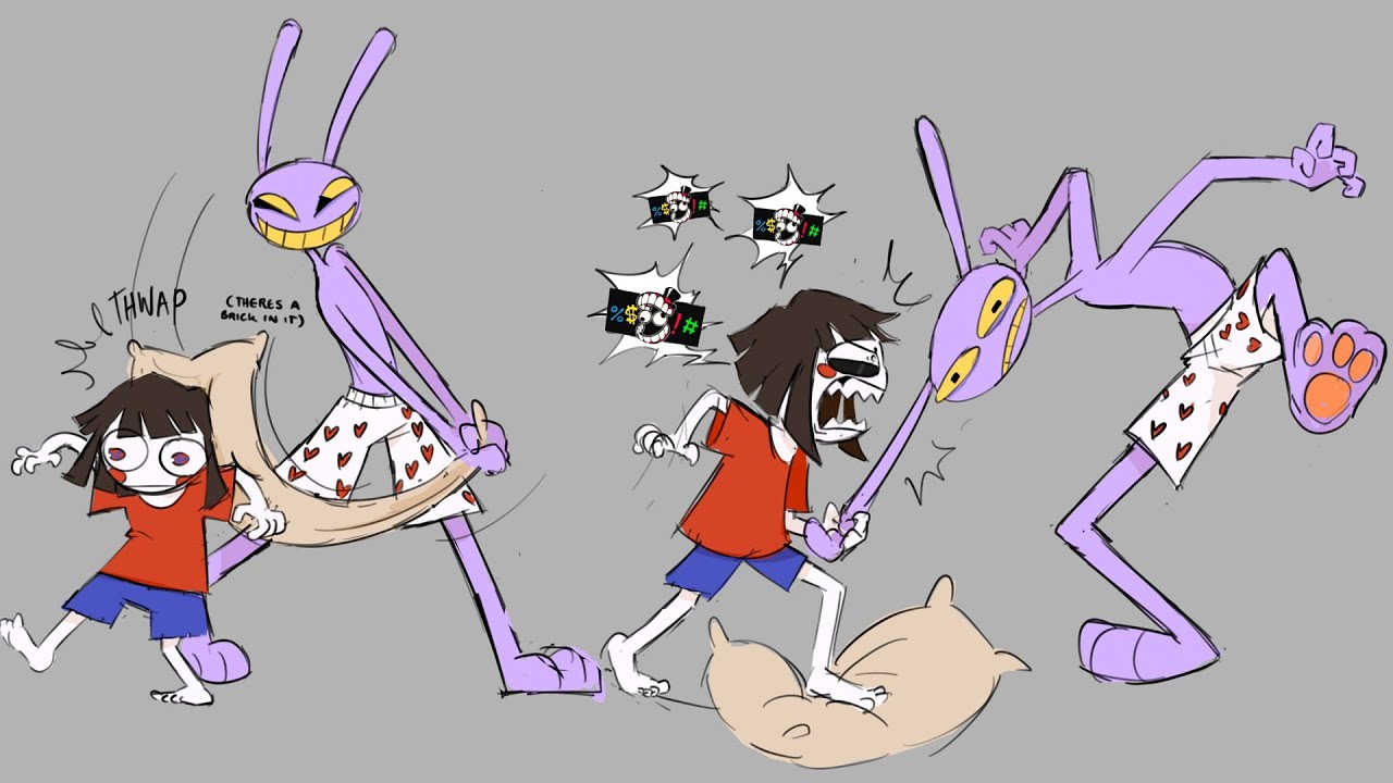 Pomni and Jax's WACKY SLEEPOVER!! (The Amazing Digital Circus Comic Dub ...