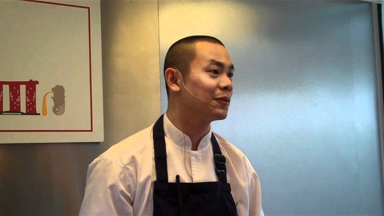 One-Minute Paris Sinagpore chef André Chiang makes light calamari ...