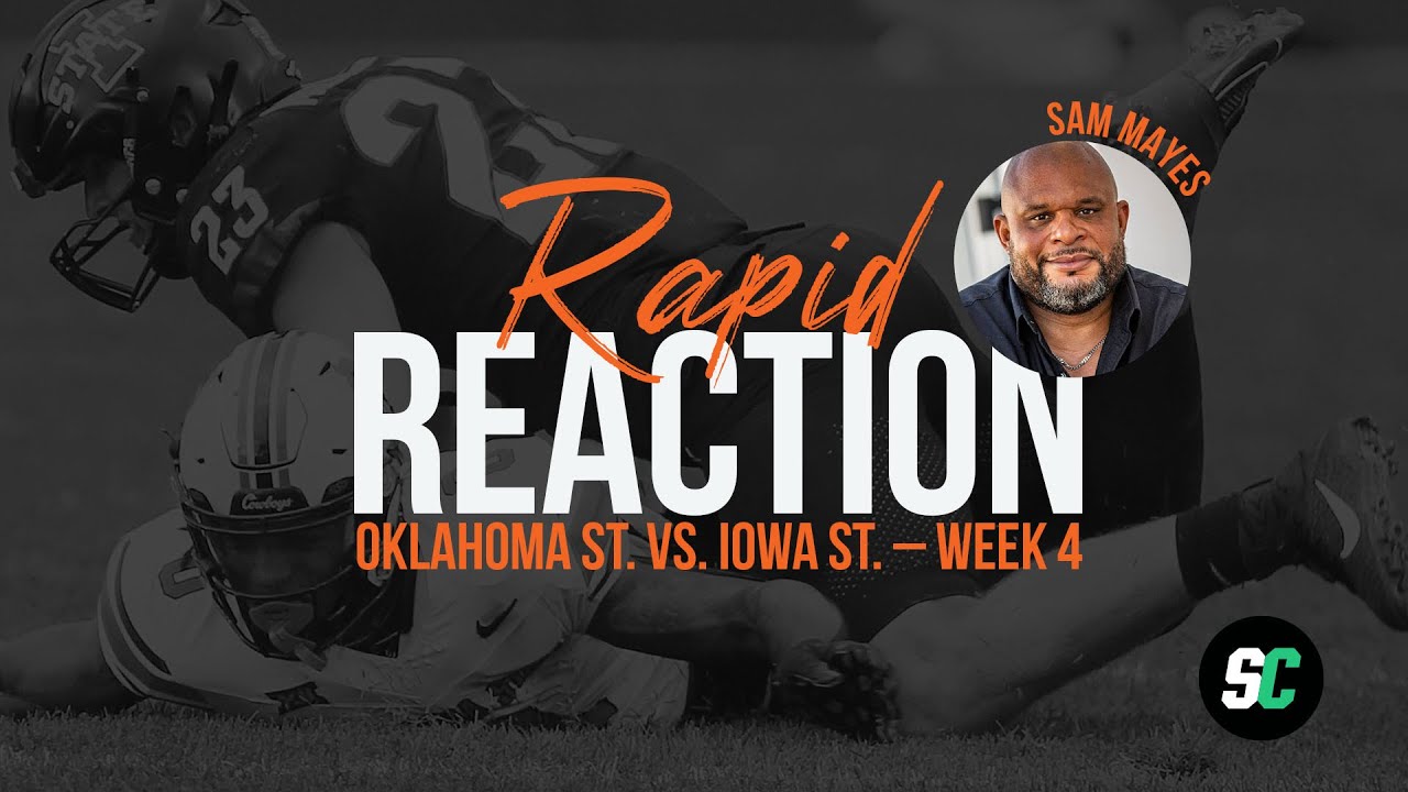 Sam Mayes reacts to Oklahoma State's loss to Iowa State - YouTube