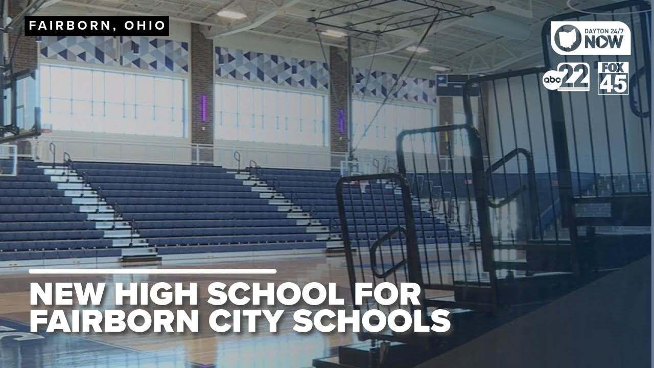 Fairborn holds ribbon cutting for new high school - YouTube