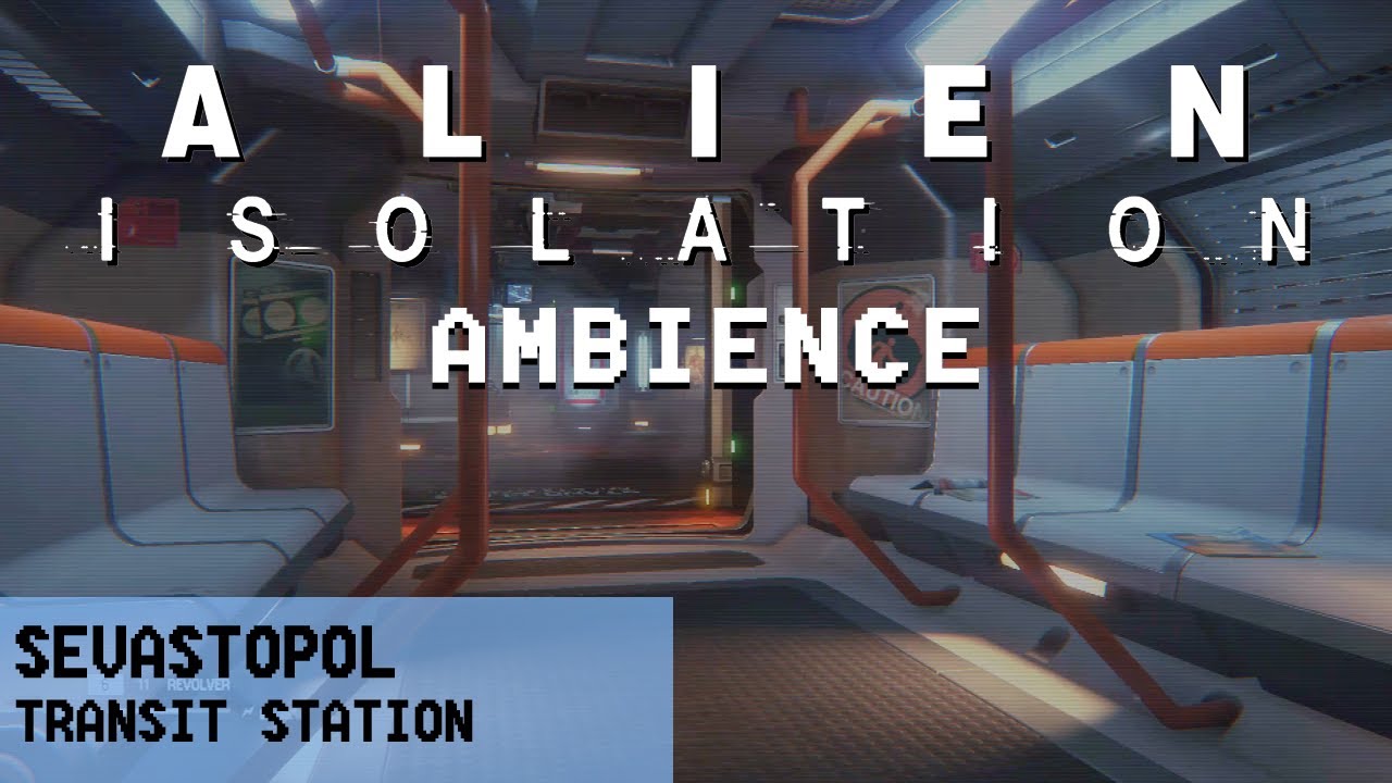 Alien Isolation Ambience: Transit Station Transit Car - YouTube