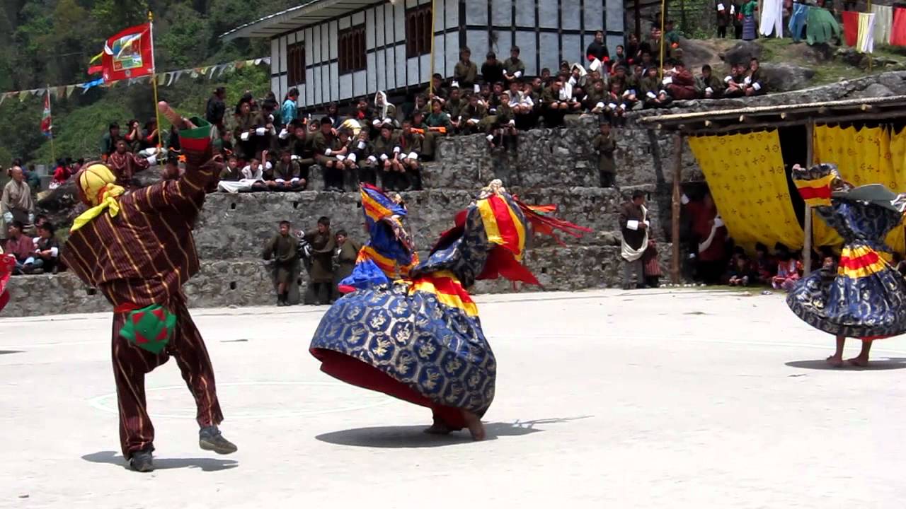Khentrul Garab Dorje Rinpoche, the Vajra Dance in Kheng Buli Monastery ...