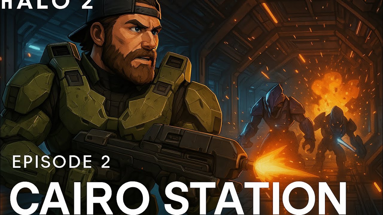 Halo 2 Episode 2 – Cairo Station Turns Into Absolute Chaos! - YouTube