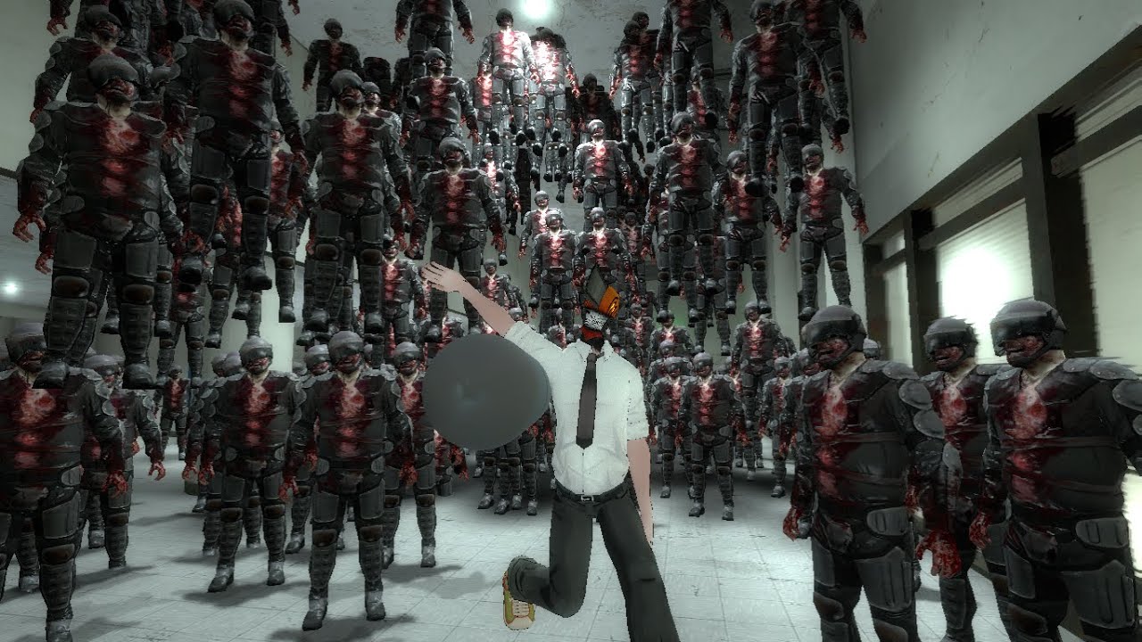 zombie apocalypse in the mall (Gmod) - YouTube