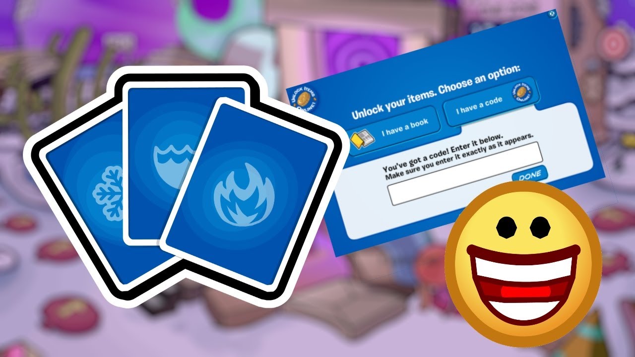 Free Card Jitsu Cards Code (Club Penguin Rewritten) - YouTube