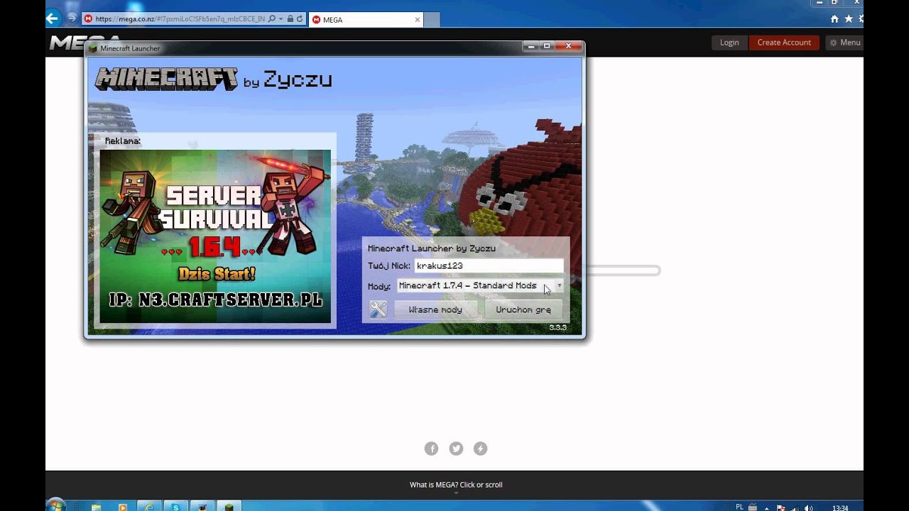 jak pobrac i zainstalowac minecraft by zyczu 2 sposoby - YouTube
