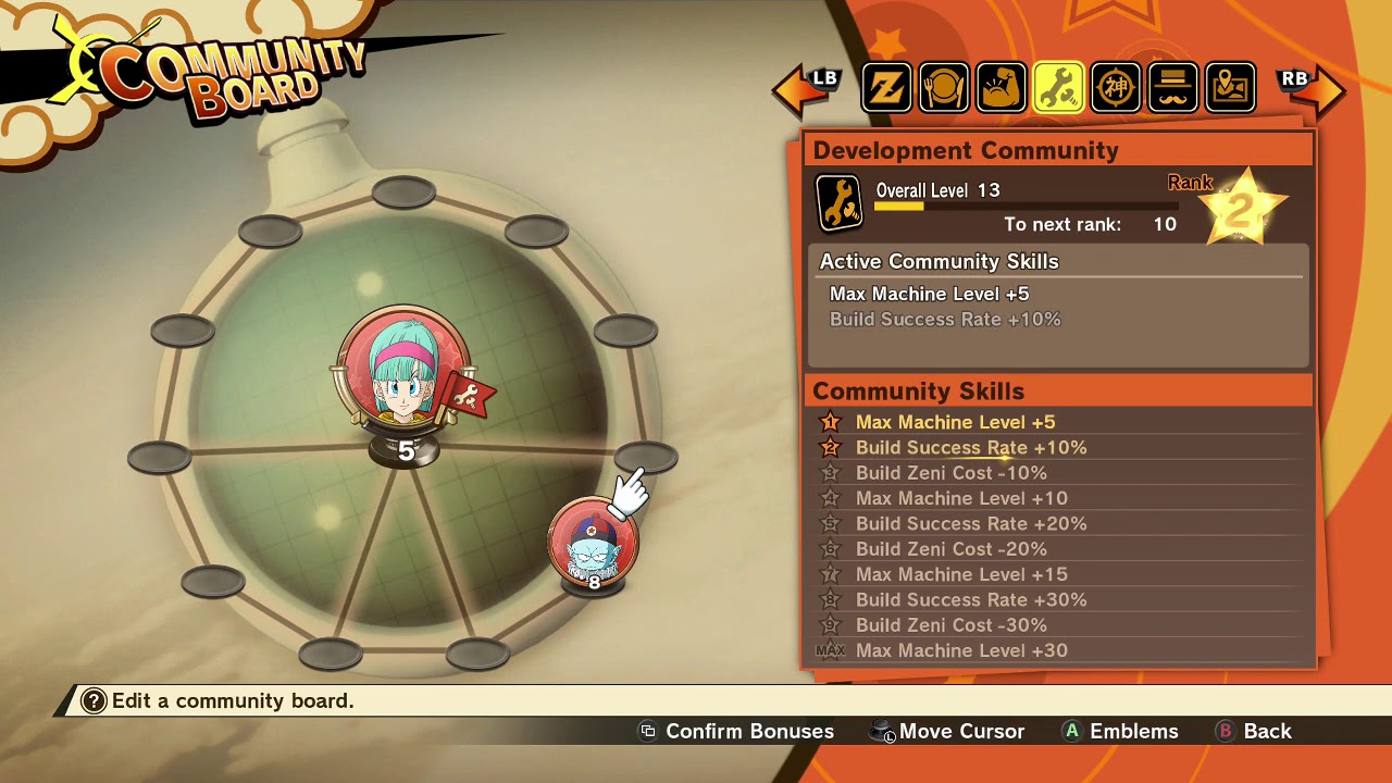 Dragon Ball Z Kakarot Get Bulma Soul Emblem Link to Piaf for Genius ...