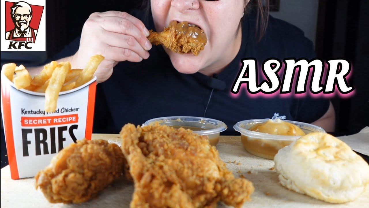 ASMR KFC MUKBANG! (INTENSE CRUNCHING SOUNDS) - YouTube