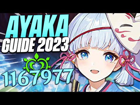 AYAKA, LA 5★ INÉGALÉE ! Meilleur Build, Guide et Showcase 2023 (Fonte et DENDRO) - Genshin Impact
