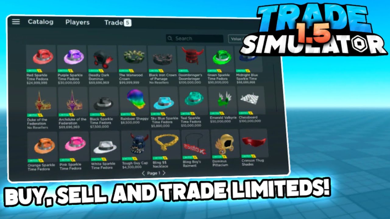 1 minute breakdown of trade simulator 1.5 - YouTube