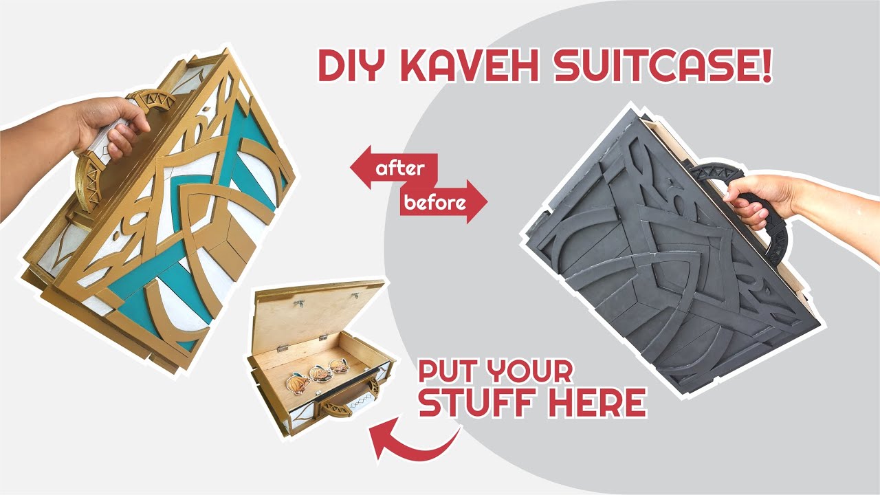 How to make KAVEH MEHRAK from GENSHIN IMPACT that OPENS!! - YouTube