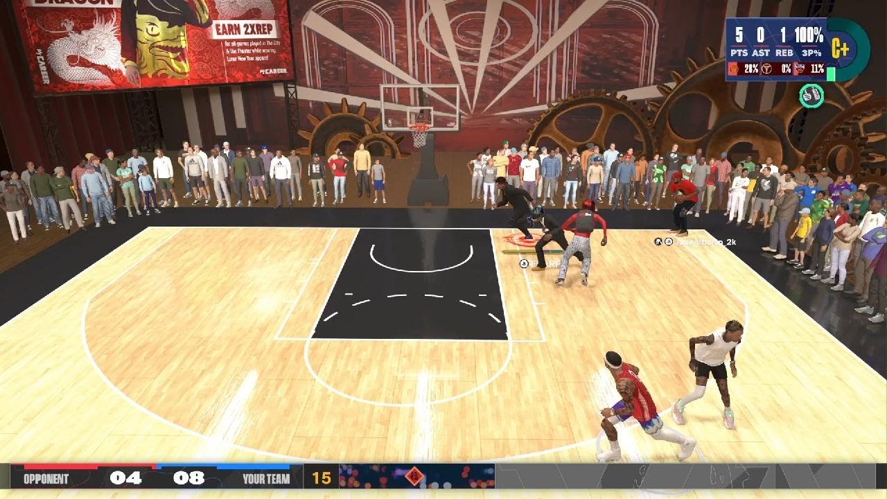 NBA 2K24 VET 2 TRASH CAN! - YouTube