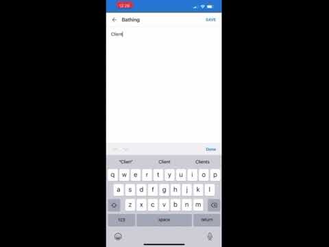 Instructions on how to utilize ADL Notes in AxisCare - YouTube
