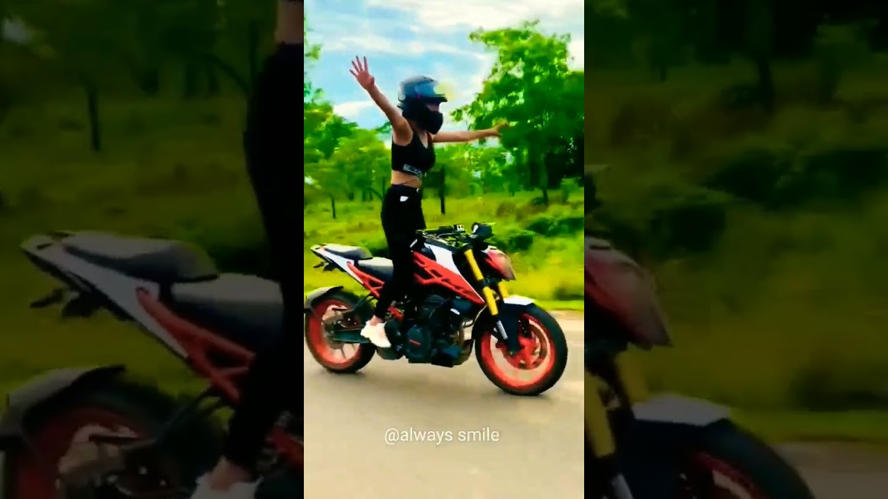 cute 🔥💯 | indian girls riding sports bike | bikes stunts racing girls ...