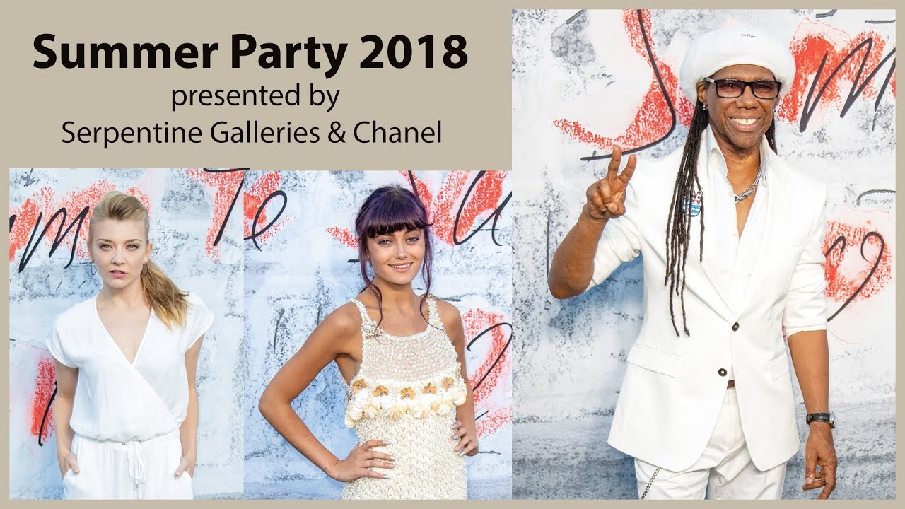 The Summer Party 2018 presented by Serpentine Galleries & Chanel - YouTube