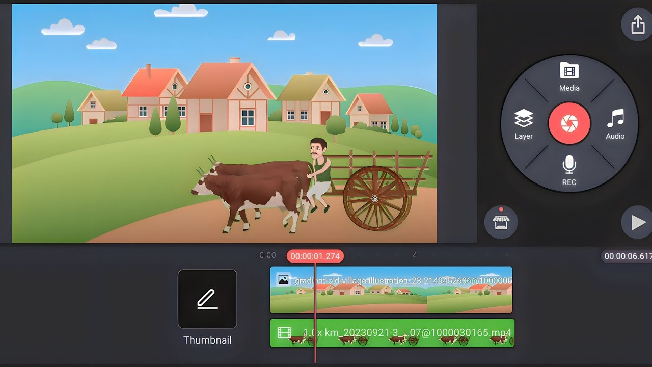 how to make cartoon videos Telugu|Croma tones app - YouTube