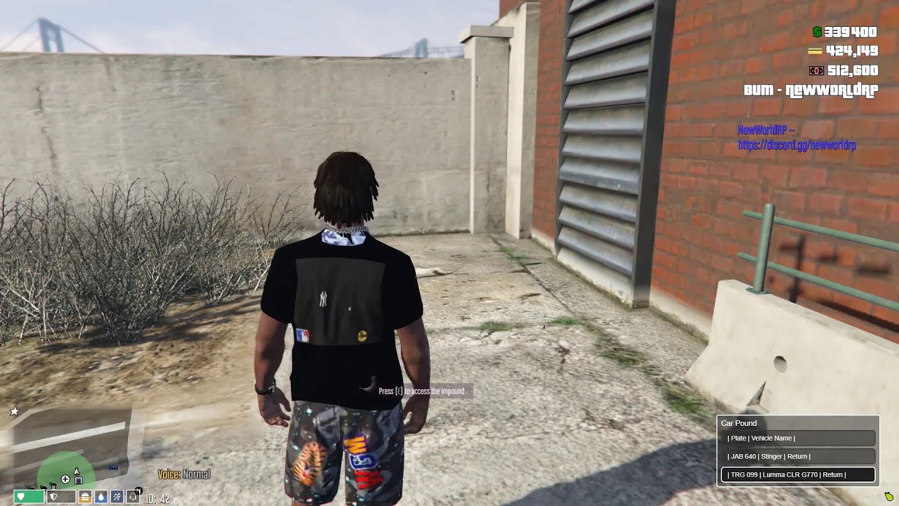 Playing fivem, - YouTube