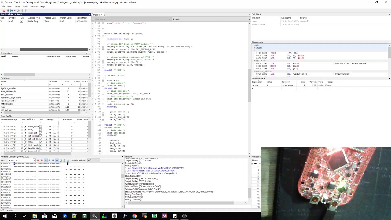 [Env & Tool] 03. Giới thiệu về Ozone debugger - phần 2 - YouTube