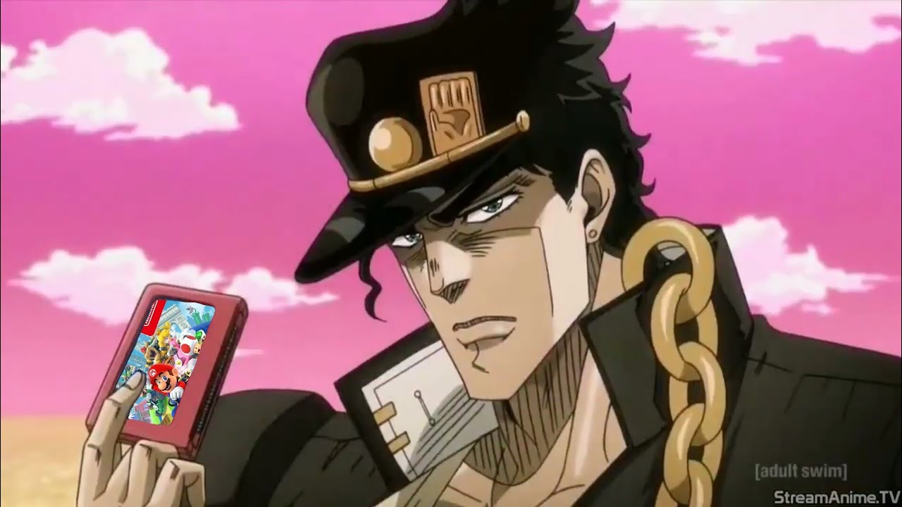 Jotaro beats D'Arby in Mario Kart Tour - YouTube