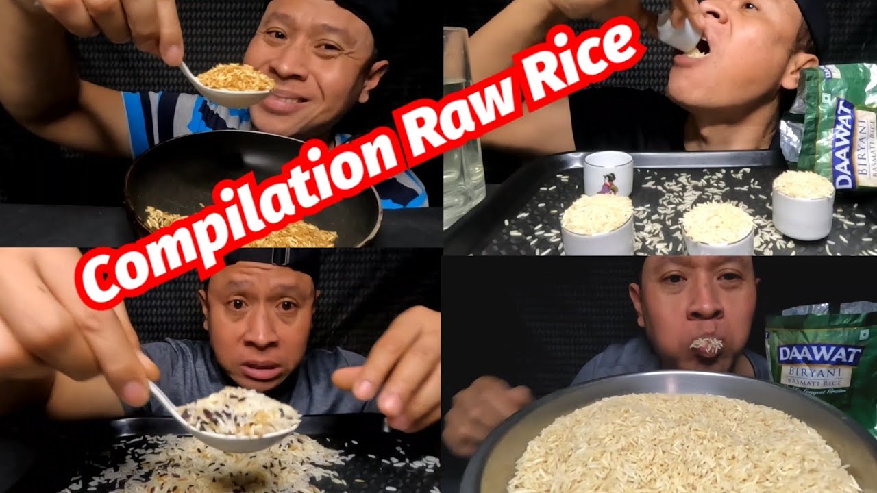 Suapan Full Nagihi‼️Compilation Raw Rice Eating 🌾 - YouTube