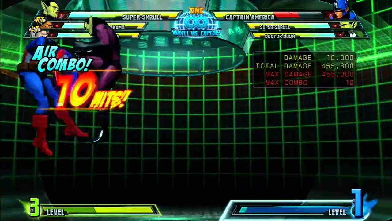 MvC3: Super-Skrull - Combo 05 - Annihilation Event! - YouTube