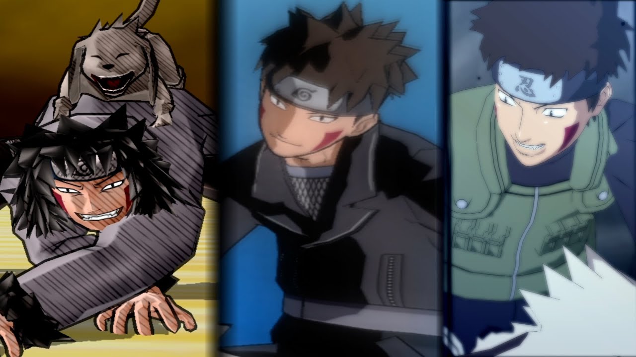 Kiba Ultimate Jutsus Evolution in All Naruto Ultimate Ninja Series ...